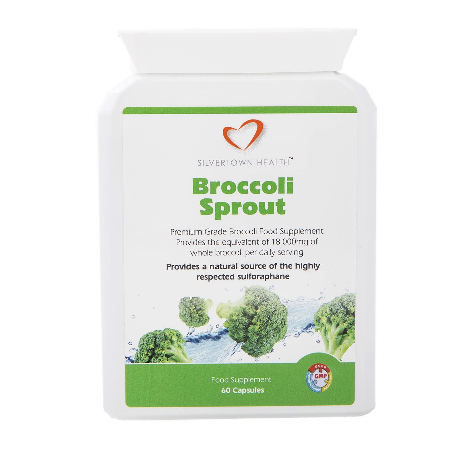 Broccoli Sprout Capsules - www.silvertownhealth.co.uk
